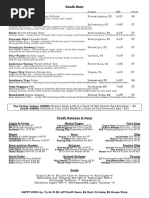 Blue Box Café Menu Overview | PDF | Salad | Foods