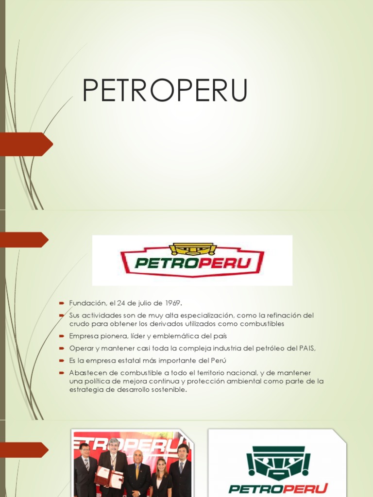 PETROPERÚ: Historia, Certificaciones y Retos | PDF | Organización ...