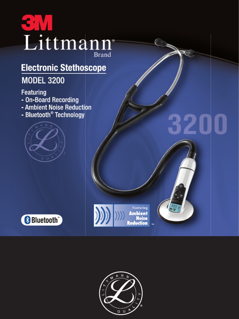 Manual Littmann 3200 | PDF | Bluetooth | Radio