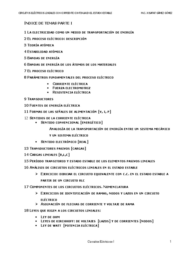 Estado Estable | Descargar gratis PDF | Resistividad Eléctrica y ...