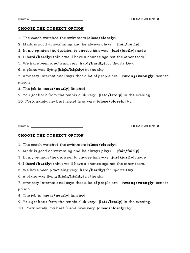 Choose The Correct Option | PDF | Sports & Recreation