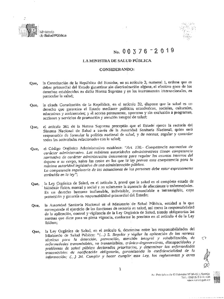 Protocol para Administración Del Medicamento Mecasermina para Pacientes ...