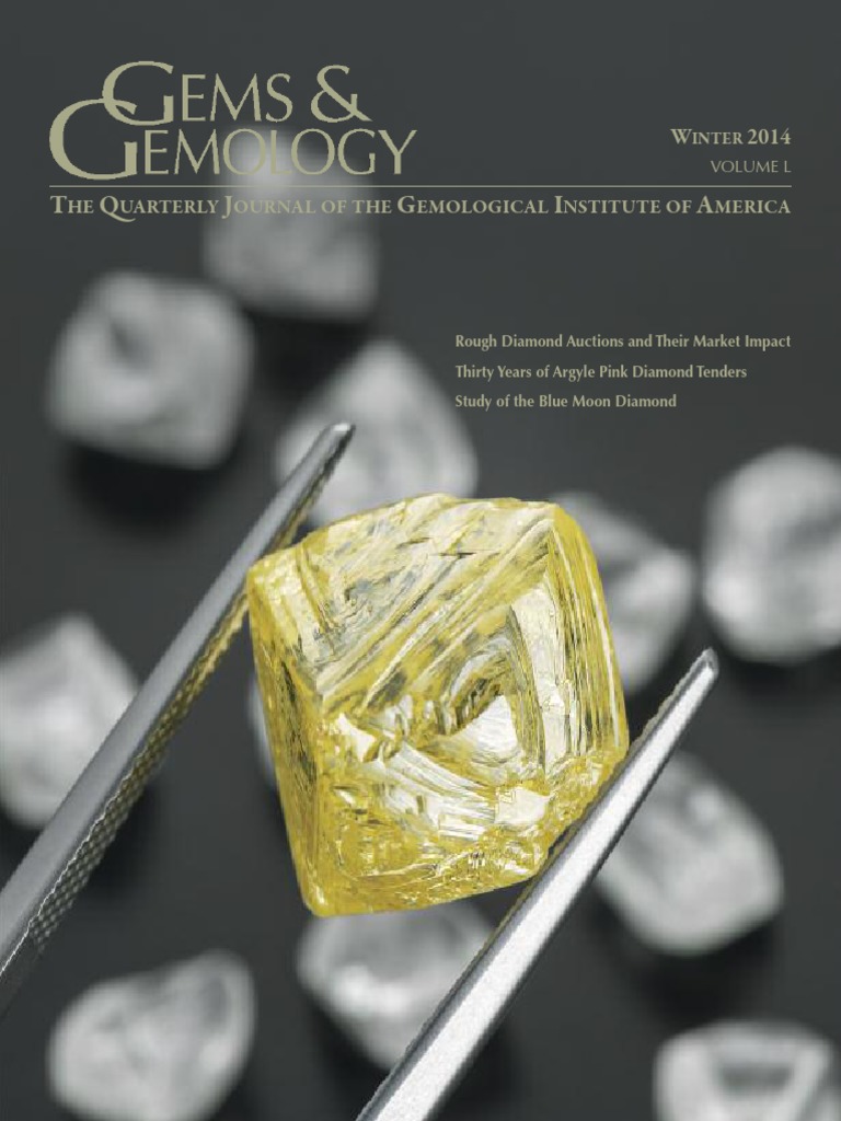 Gems & Gemology Winter 2014 PDF | PDF | Gemstone | Auction