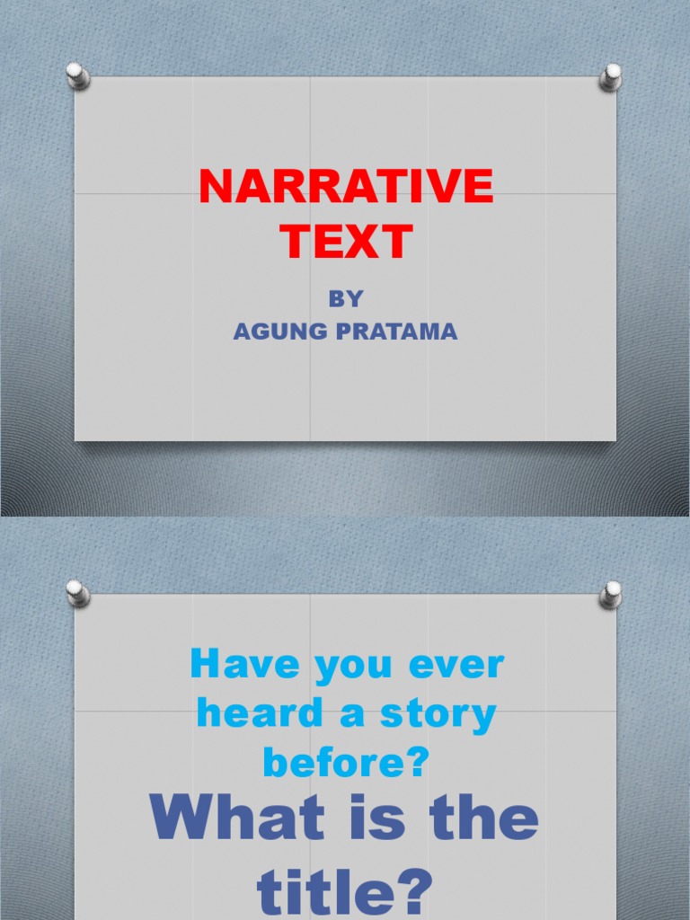 Understanding Narrative Text Structure | PDF | Language Arts ...