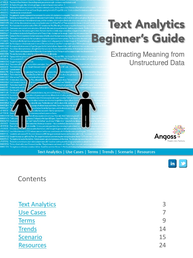 Ebook Text Analytics Beginners Guide | PDF | Yahoo! | Analytics
