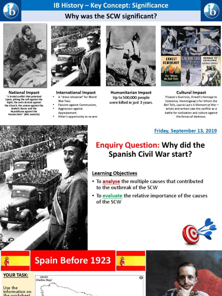 Causes of Spanish Civil War | PDF | Unrest