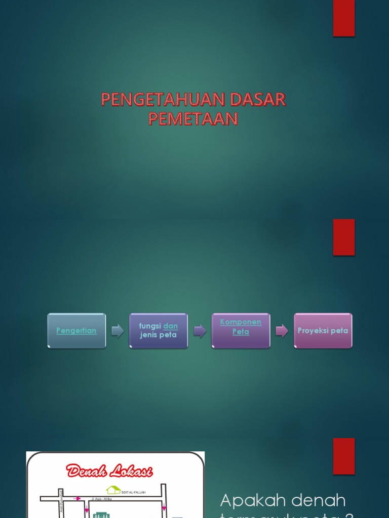 Pengetahuan Dasar Pemetaan | PDF