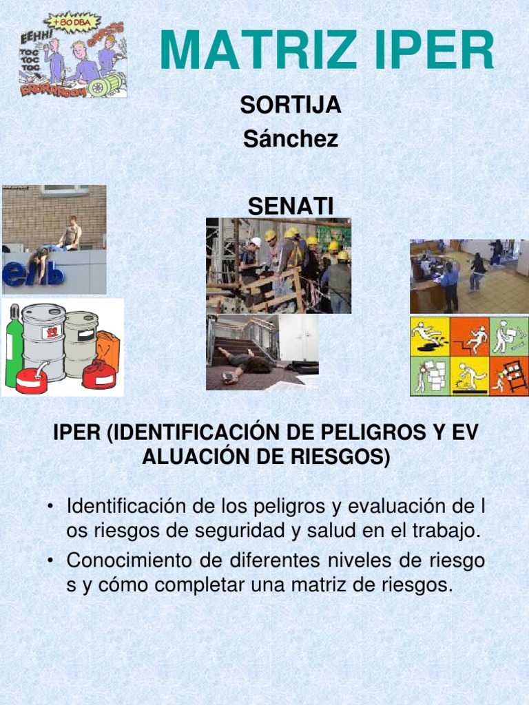 Matriz IPER | PDF | Evaluación | Riesgo