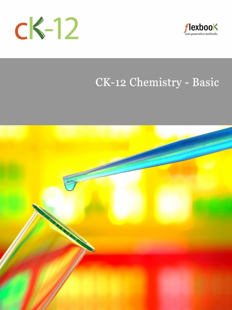 CK 12 Chemistry Basic PDF | PDF | Alchemy | Gibbs Free Energy
