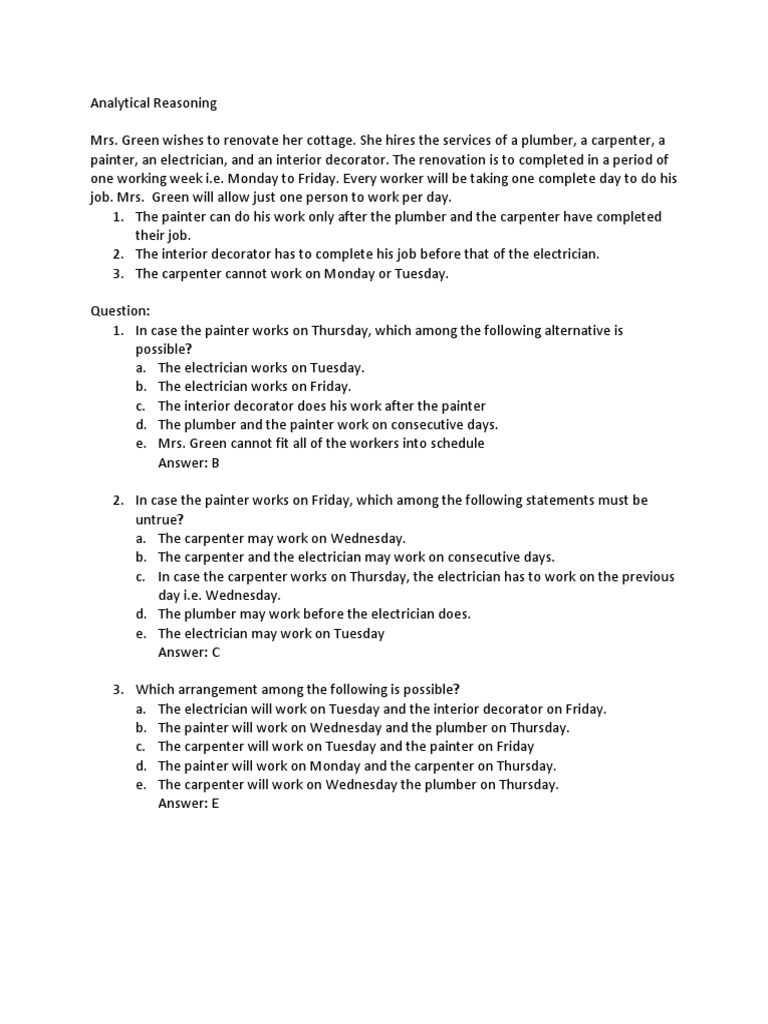 LSAT Practice Exam | Download Free PDF | Physician | Argument