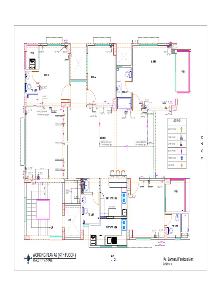 Electrical File Model | PDF | Architectural Elements | Building Engineering