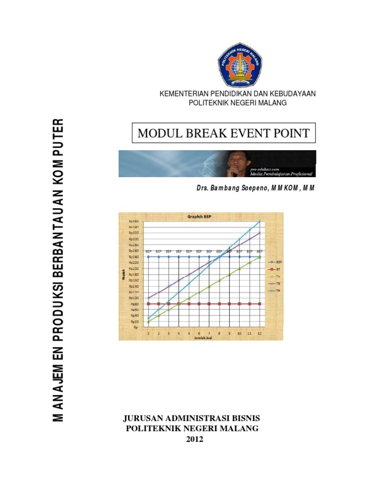 Modul Break Even Point PDF | PDF