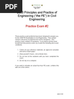 PE Exam Construction Example | PDF | Civil Engineering | Economic Sectors