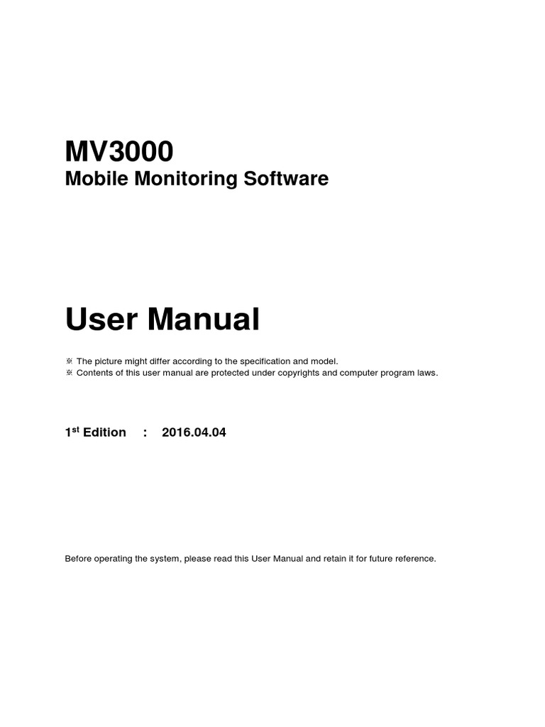 User Manual: Mobile Monitoring Software | PDF | Ios | Icon (Computing)