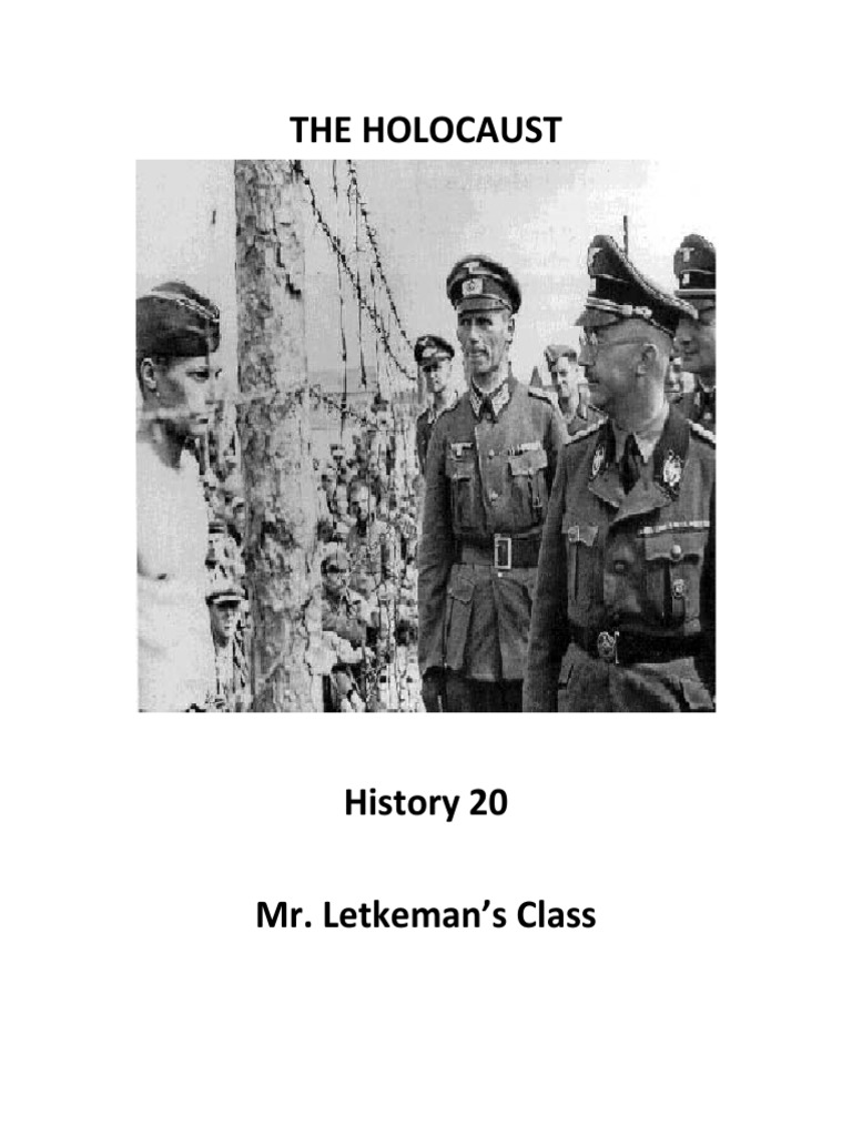 Holocaust Overview and Assignments | PDF