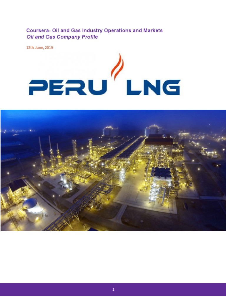 Peru LNG | PDF | Liquefied Natural Gas | Natural Gas