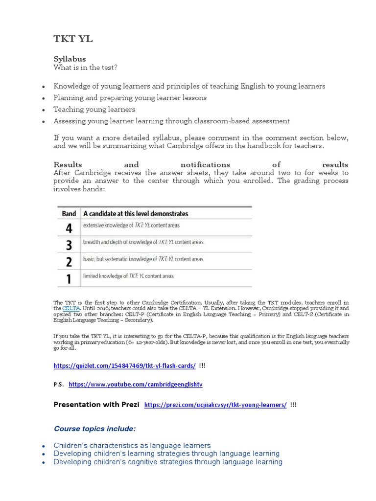 TKT YL - Info | Download Free PDF | Neuropsychological Assessment ...