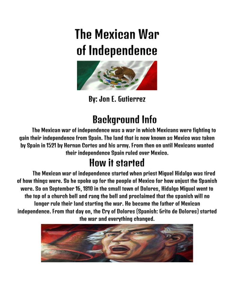 Mexican Independance | PDF | Former Spanish Colonies | Mexico