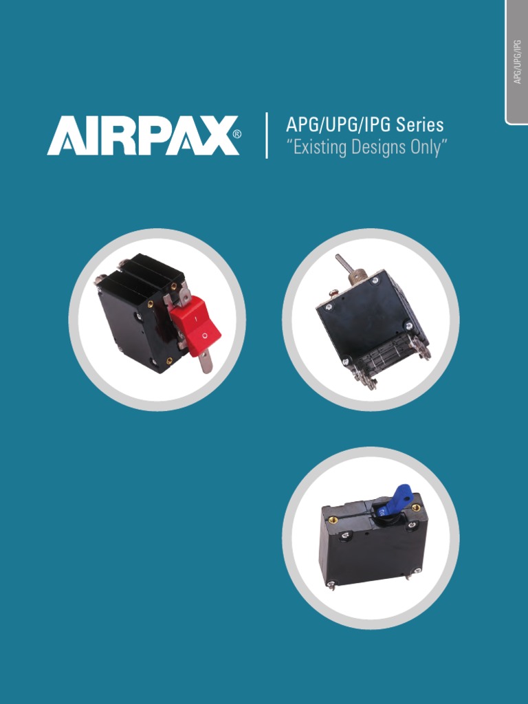 Air Pax Circuit Breaker Catalog | PDF | Switch | Electrical Engineering