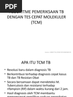 Interpretasi Hasil Tes TCM Tuberkulosis | PDF | Metode & Bahan Ajar ...