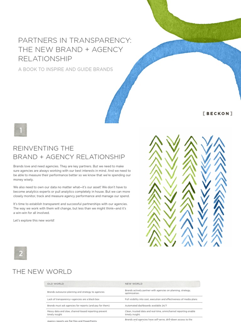 Partners in New Transparency | PDF | Analytics | Transparency (Behavior)