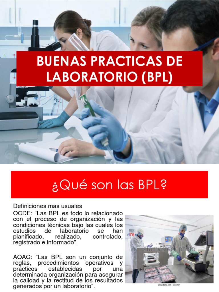 Buenas Practicas de Laboratorio BPL | PDF | Laboratorios | Guante