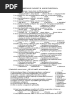 AP 6 Quarter 1 Summative Test 1 | PDF