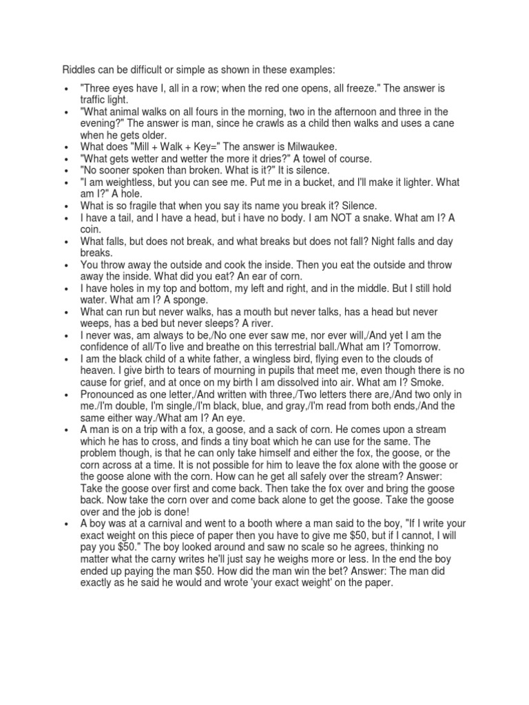 Riddles | PDF | Bilbo Baggins | Nature