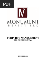 Property Management Policy Manual | PDF | Property Management | Lease