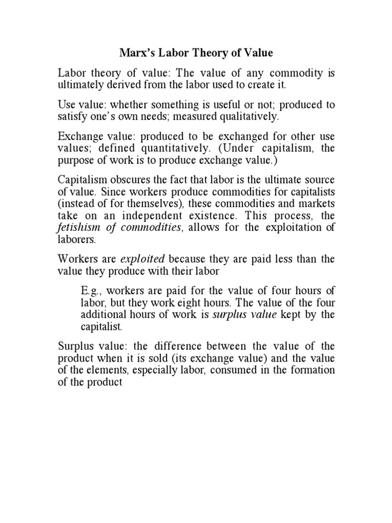 Marx's Theory of Primitive Accumulation: How Capitalism Appropriated ...