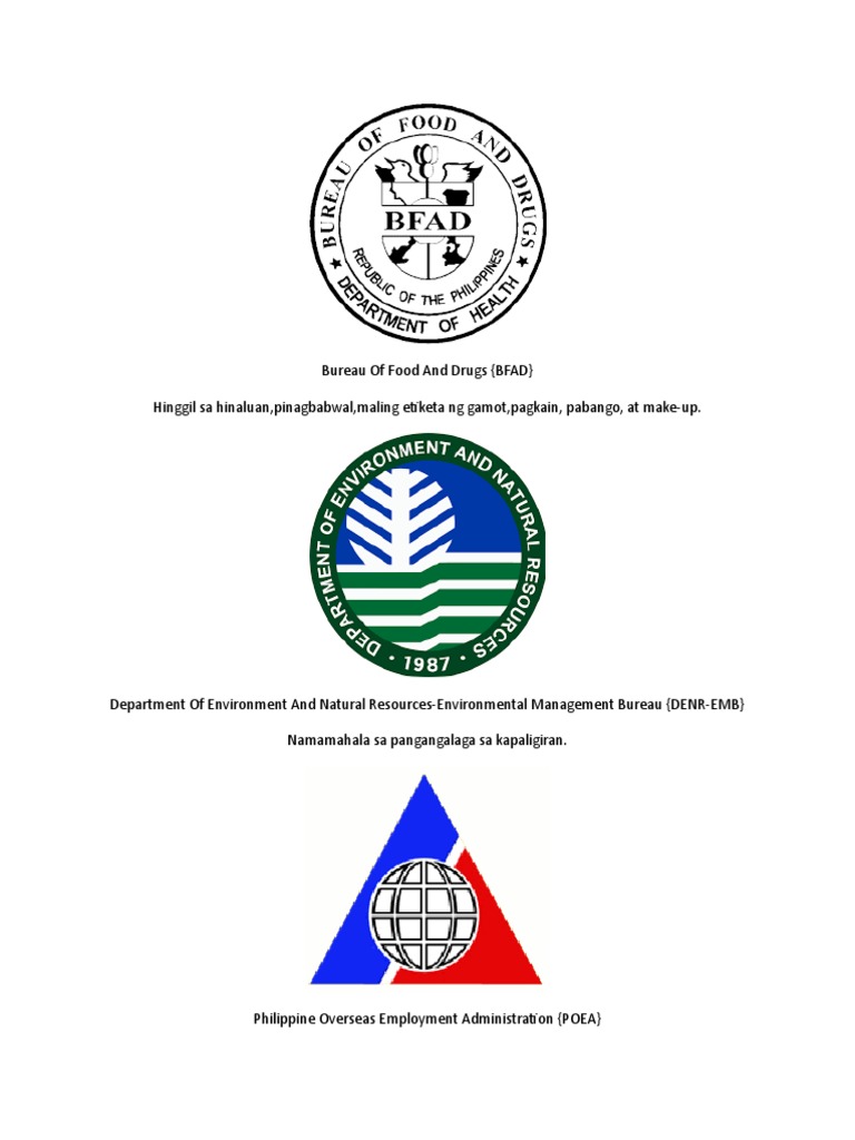 Edukasyon Sa Pagpapakatao Mga Ahensya | PDF