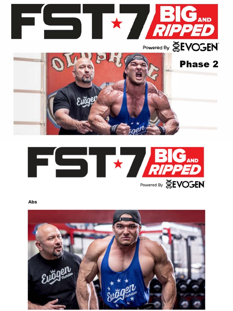 FST-7 Phase 2 Workout Guide | PDF | Physical Fitness | Musculoskeletal ...