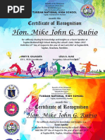 Certificate Intrams Winners - Short | PDF