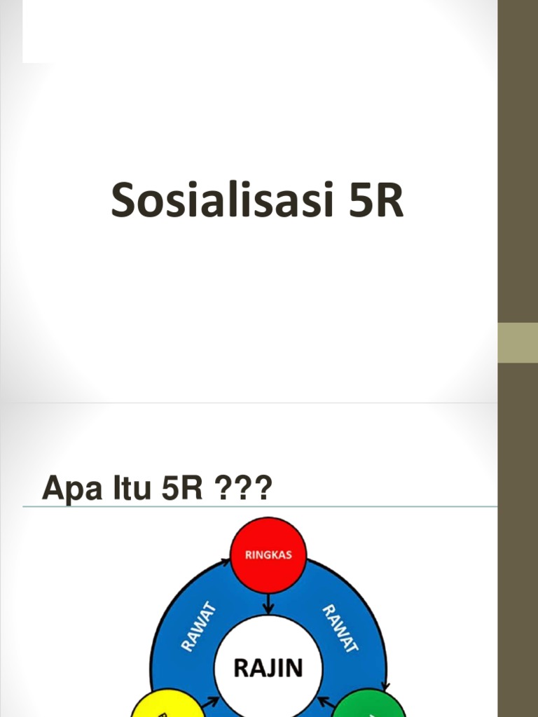 Materi 5R | PDF | Karier & Perkembangan | Bisnis