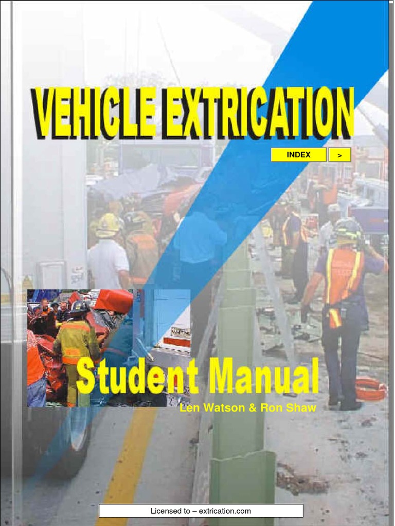 Vehicle Extrication Manual PDF | PDF | Airbag | Seat Belt