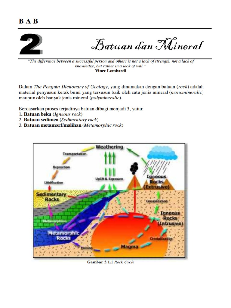 1B1.Bab-2 Geologi Dasar Basic of Geology PDF | PDF