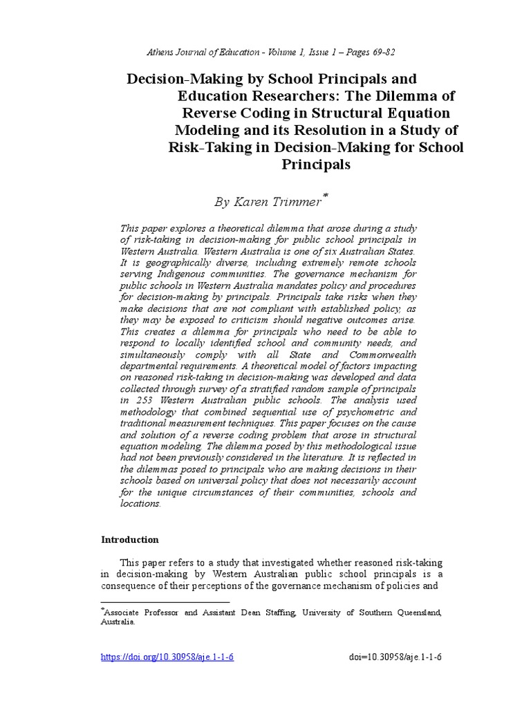 2014 1 1 6 Trimmer | PDF | Factor Analysis | Structural Equation Modeling