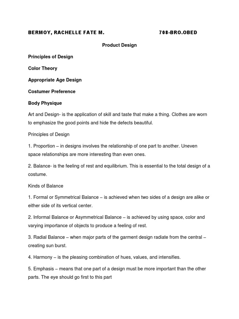 Product Design | PDF