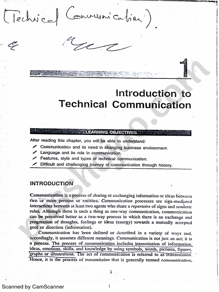 Intro To Technical Communication | PDF | Telecommunications ...
