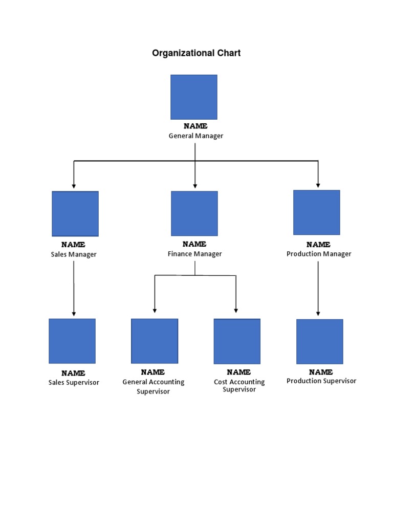 Organizational Chart Template | PDF