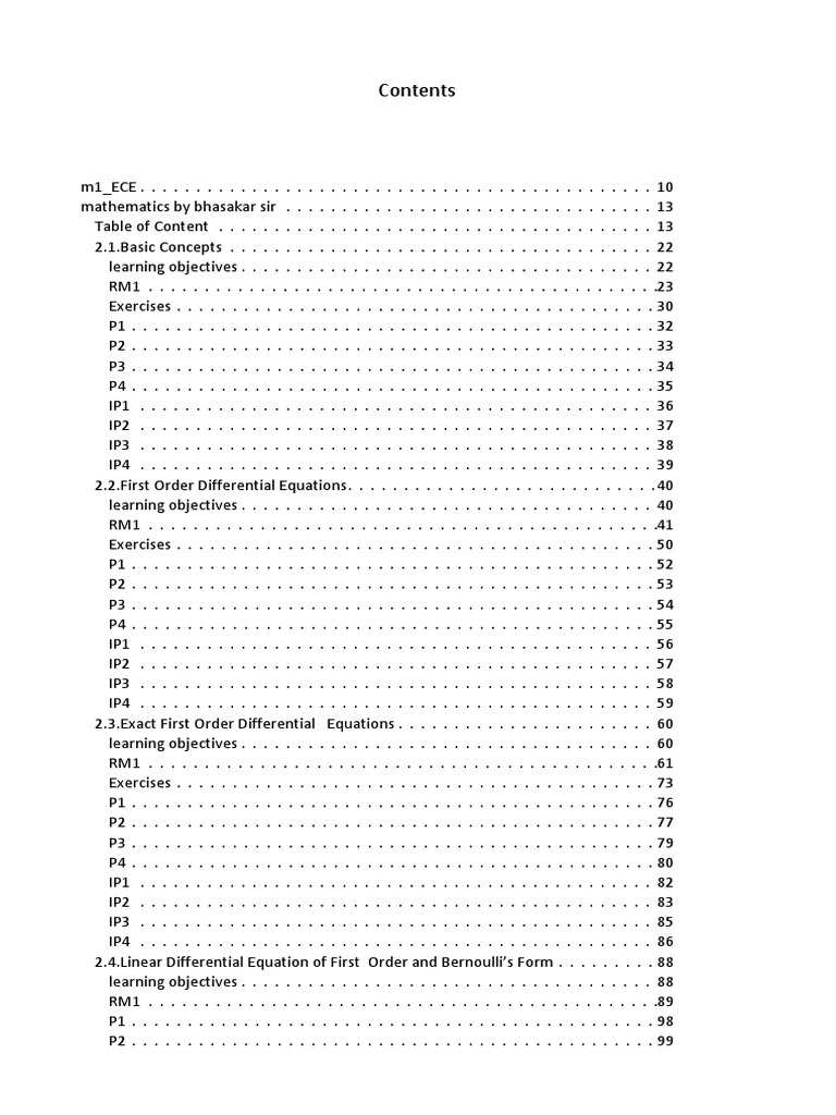 Engineering Mathematics PDF | PDF | Differential Calculus | Rates