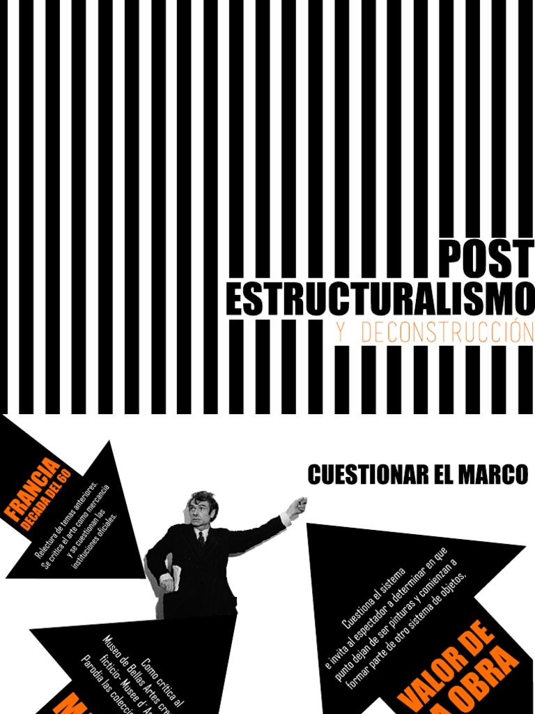 Postestructuralismo | PDF | Deconstruccion | Movimientos filosóficos