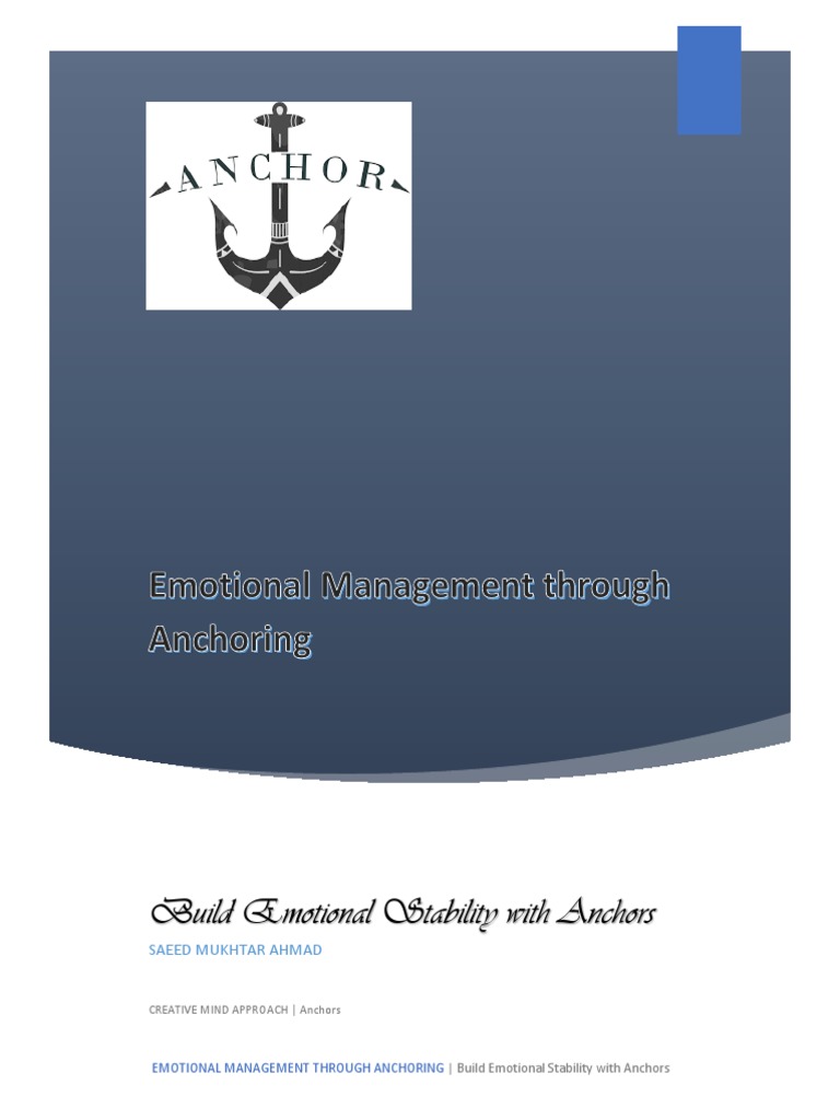 NLP Anchors Basics | PDF | Mind | Senses