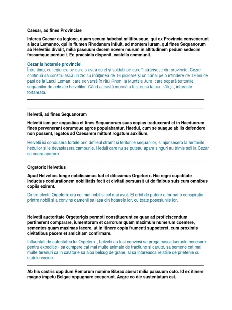 Traducere Latina | PDF