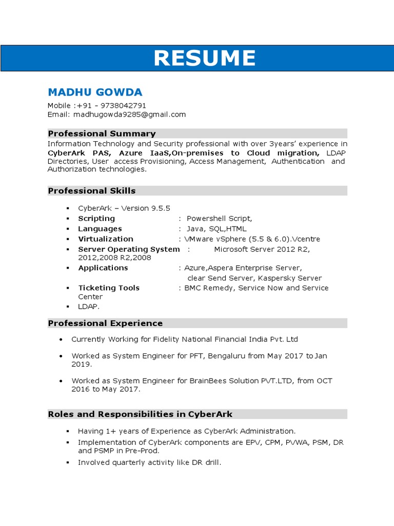 Sailpoint Resume | PDF | Cloud Computing | Microsoft Azure