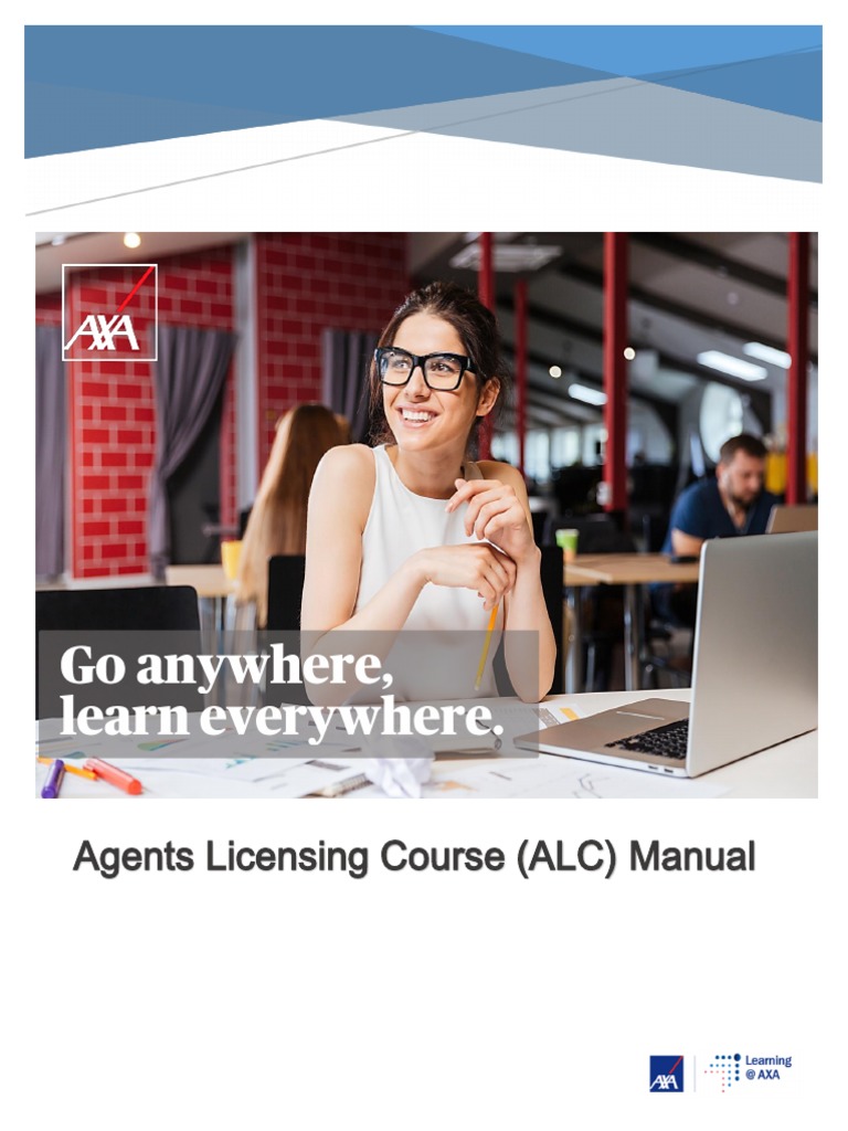 Agents Licensing Course (ALC) Manual PDF | PDF | Life Insurance | Insurance