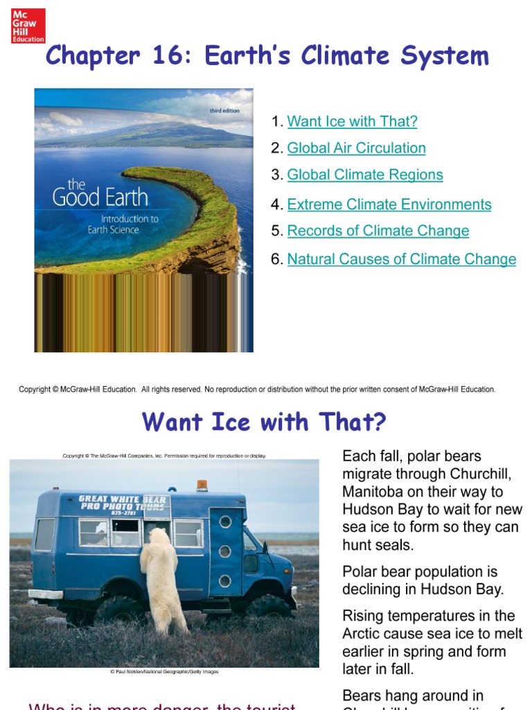 Chapter 16: Earth's Climate System | Download Free PDF | Atmospheric ...