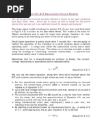 The Hybrid Pi and T Models Lecture PDF | PDF | Bipolar Junction ...