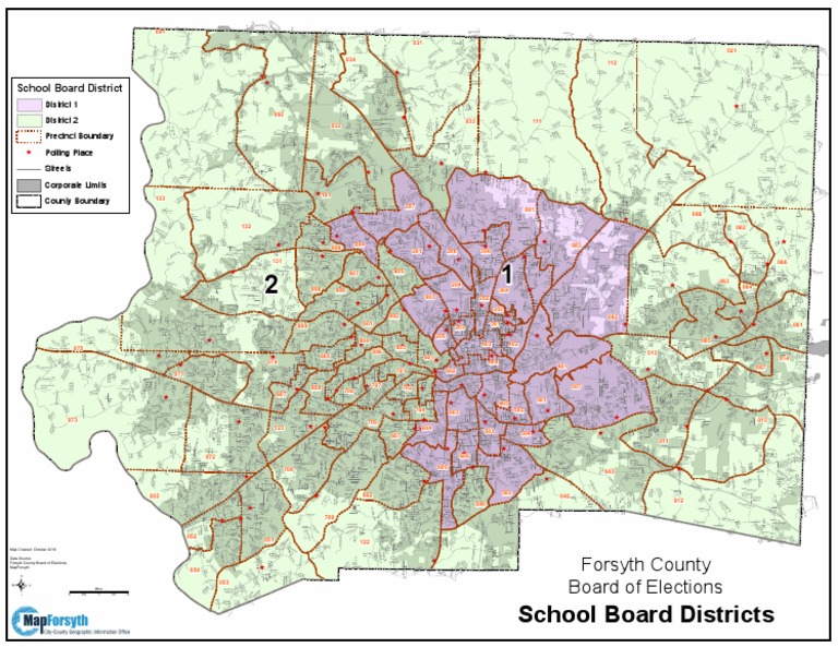 WS/FCS Board District Map | PDF