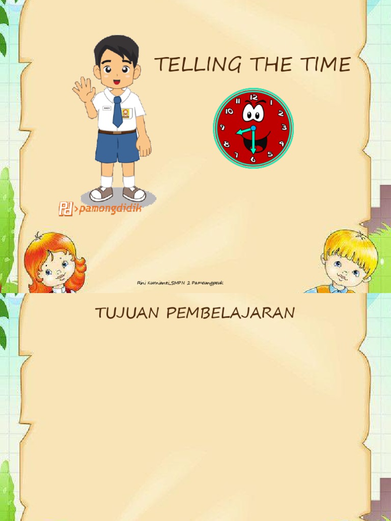 Telling Time | PDF | Reasoning | Applied Linguistics